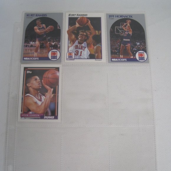 Topps | Toys | Lot Of 4 Phoenix Suns Nba Player Cards | Poshmark